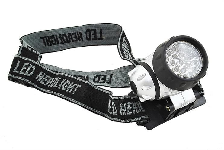 21 LED lukturis stiprināms uz galvas | Head-mounted LED flashlight