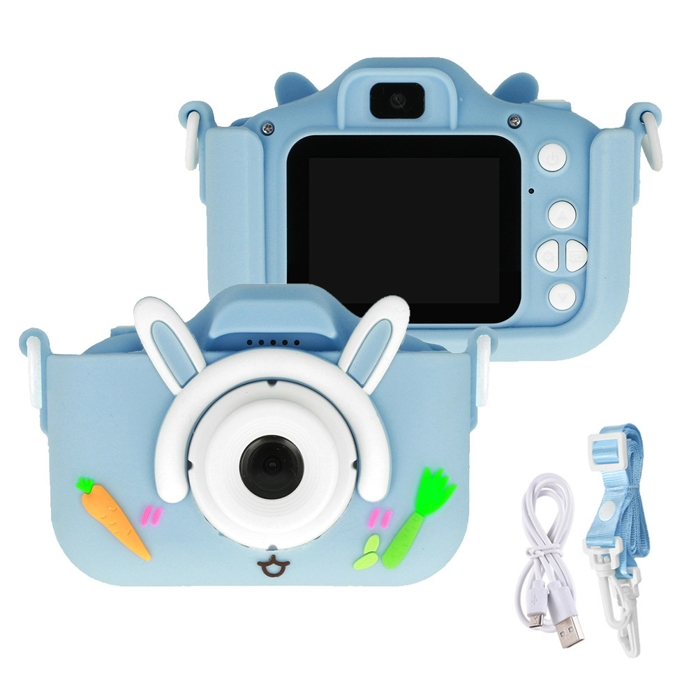 C10 Children HD 1080P Digital Camera, Rabbit Blue