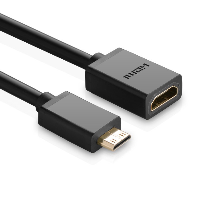Ugreen HDMI (female) - mini HDMI (men) Adapter Cable 4K 60Hz Ethernet ...