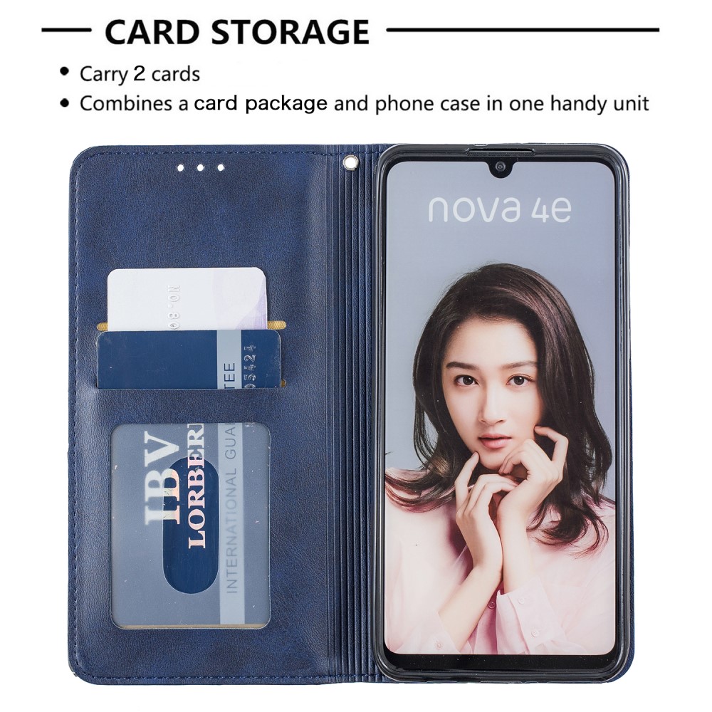 Huawei P30 lite 2019 (MAR-L01A, L21A, LX1A) Geometric Pattern Leather ...