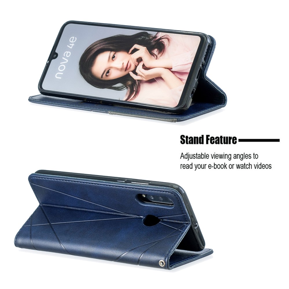 Huawei P30 lite 2019 (MAR-L01A, L21A, LX1A) Geometric Pattern Leather ...