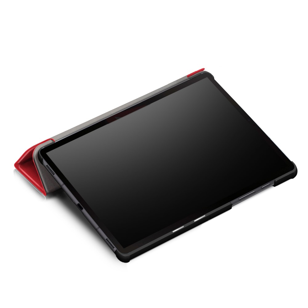 Samsung Galaxy Tab S6 (SM-T860, SM-T865) Tri-fold Stand Cover Case, Red