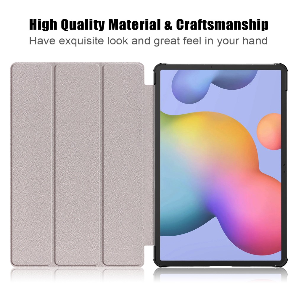 Samsung Galaxy Tab S7 FE (SM-T730 SM-T736B) Tri-fold Stand Cover Case ...