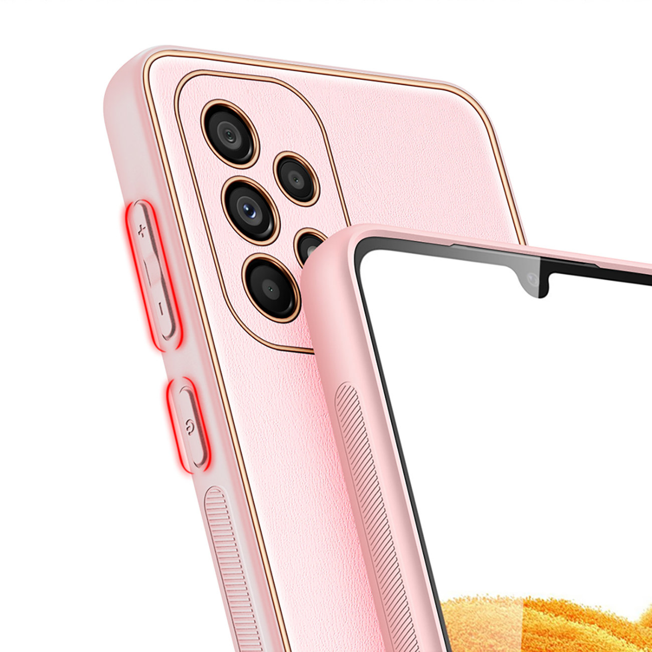 Samsung Galaxy A33 5G (SM-A336) Dux Ducis Yolo Elegant Case Cover, Pink