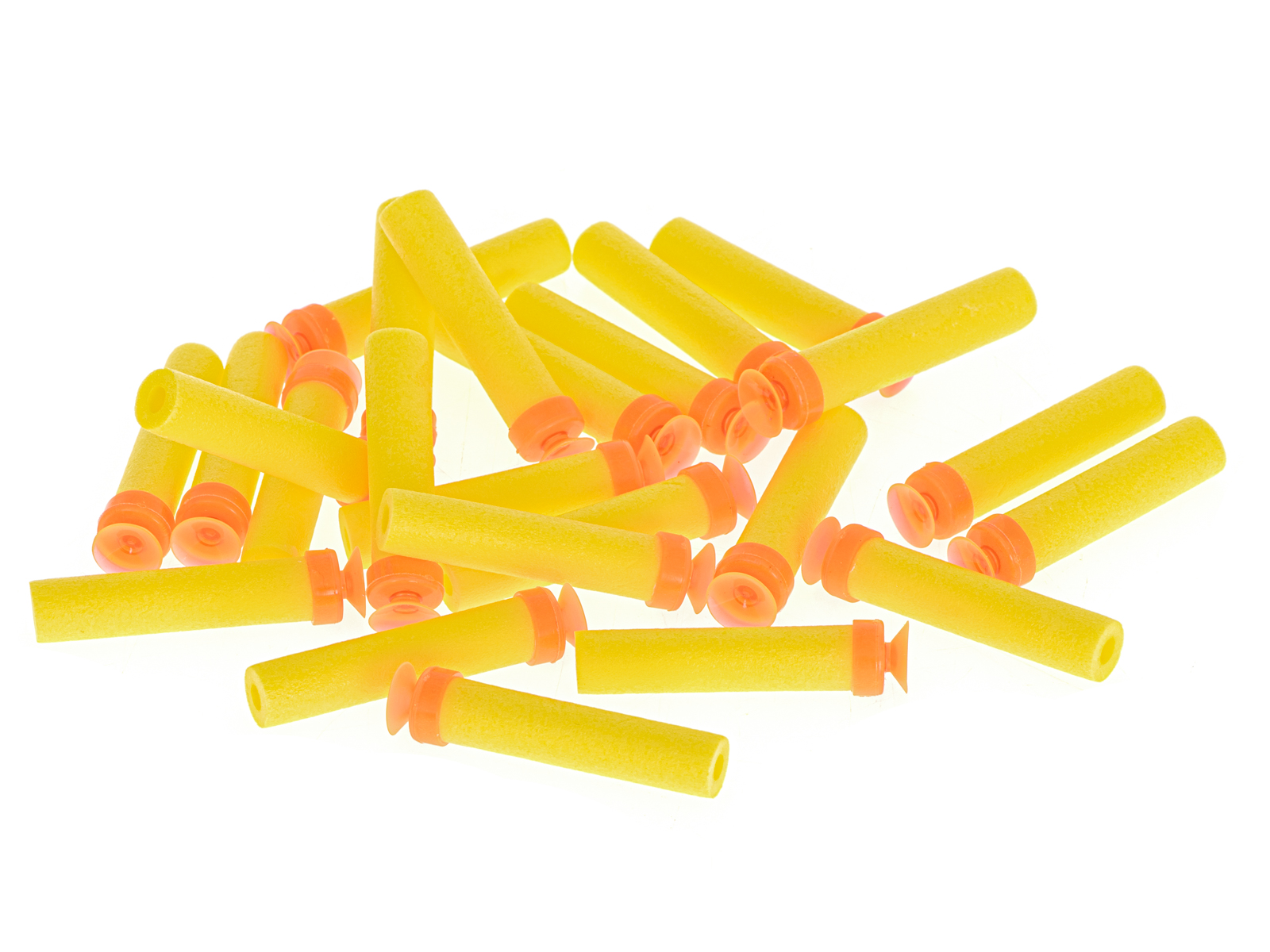 NERF Foam Bullets Darts 10 pcs, Yellow