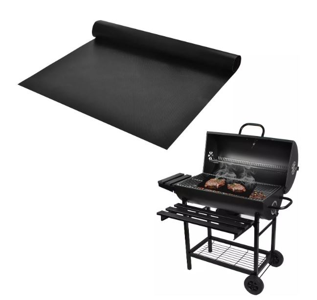 Reusable Non-Stick BBQ Grill Baking Teflon Mat, 1 pcs