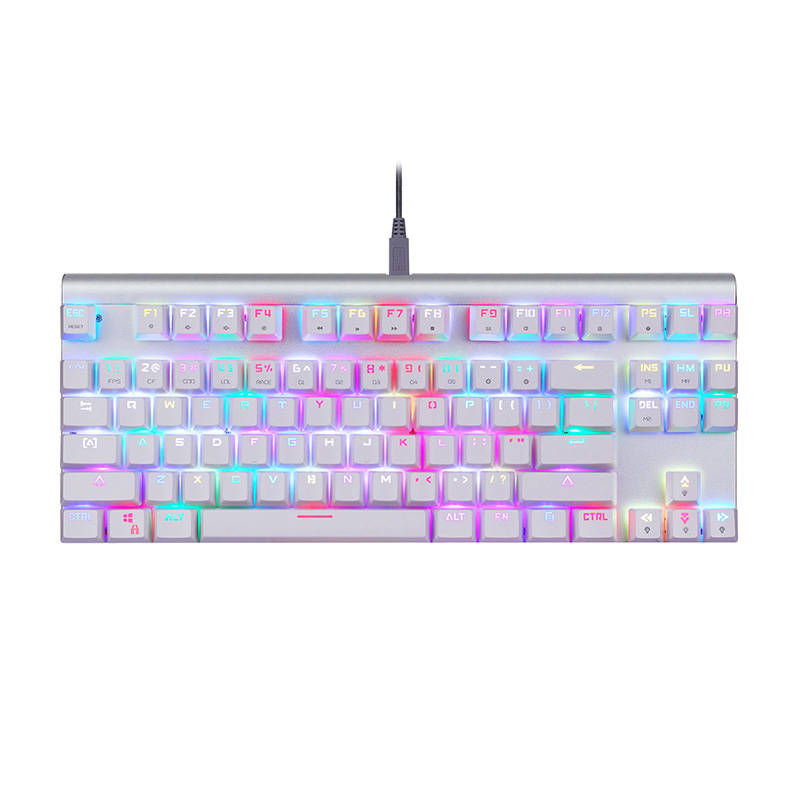 Ugreen Ku101 Bluetooth/USB-C Mechanical Keyboard With Backlight, pastel